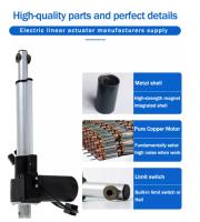 China Customizable Linear Actuator 12v Hydraulic Waterproof 100mm-1000mm Stroke Length for sale