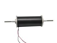 China High Efficiency 24v Brushed Dc Motor Customized Shaft Length for sale