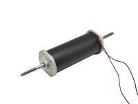 China High Efficiency 24v Brushed Dc Motor Customized Shaft Length for sale