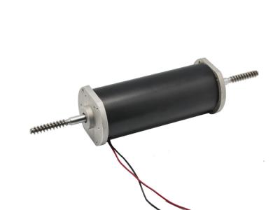 China High Efficiency 24v Brushed Dc Motor Customized Shaft Length for sale