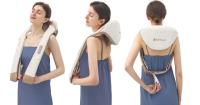 China 4D Kneading Shiatsu Neck Massager Upper Back Massager FCC Approval for sale