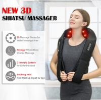 China Relaxation Shiatsu Neck Massager with 3 Intensity Levels 1.75KGS and 2 Massage Modes for sale