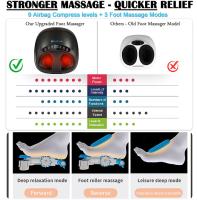 China Plastic Foot Massager with 3 Massage Modes for Foot Nerve Stimulation for sale