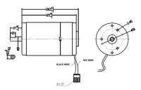 China Customized Voltage Magnet DC Motor with IP00 Protection Class for sale