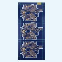 China 3.4mm Heavy Thickness Electronic PCB Board Half Hole 10-20L HDI Printing Circuit Board for sale