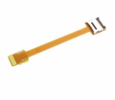 China Custom FPC Cable 0.1mm to 0.5mm OEM USB Charger HDD Flex PCB 1-14 Layer for sale
