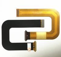 China Single Layer FPC Polyimide Flexible PCB Board Black Yellow Gold Copper Mobile PCB for sale