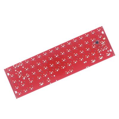 China 5.5mm Thick Type C RGB PCBA Circuit Board Mechanical Keyboard Hot Swap PCB 60% 87 Keys for sale