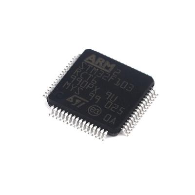 China STM32F103RCT6 MCU LQFP64 32 Bit Microcontroller 72MHz ARM Cortex M3 for sale