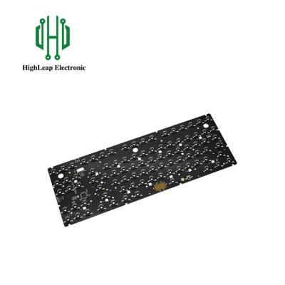 China ISO RoHS TS16949 Black Mechanical Keyboard PCB RGB Hot Swap PCB Board 680x550mm for sale