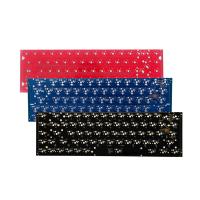 China Custom Layout 40-80 Hot Swap RGB Type C 3 5 Pin ISO Keyboard PCBA FR4 1-24 Layer for sale