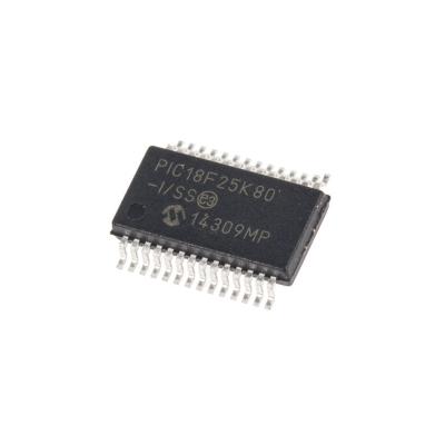 China PIC18F25K80-I/SS 8-Bit Microcontroller IC 64MHz 32KB Flash SSOP-28 for sale