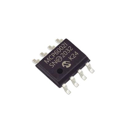 China MCP6002T-I/MS Dual Rail-to-Rail Op Amp IC 1MHz 0.6V/µs 8-MSOP Surface Mount for sale