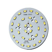 China Aluminum LED PCB Board 1.6mm Single Double Sided Round Metal Core Substrate for sale