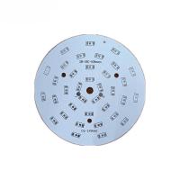 China Aluminum LED PCB Board 1.6mm Single Double Sided Metal Core Circuit Board for sale