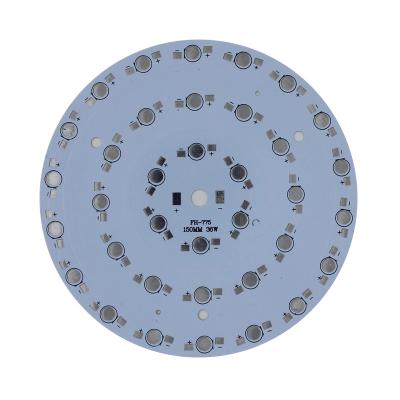 China Aluminum LED PCB 1.6mm Double Sided 2 Layer 1.5W/m.K Thermal Conductivity Board for sale