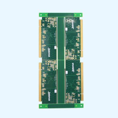 China Quick Custom PCB PCBA Circuit Board FR4 1.6mm Green White HASL PCB Manufacture and Assembly for sale
