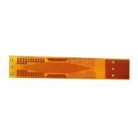 China Polyimide FPC Cable Yellow Flexible PCB 2 Layer Circuit 0.05mm Trace Spacing for sale