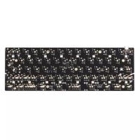 China Custom Hot Swap Mechanical Keyboard PCB 60% 65% 75% 80% TKL RGB QMK Via FR4 for sale