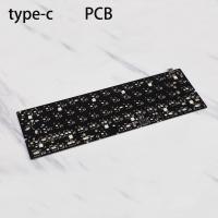 China Custom Mechanical Keyboard PCB Hot Swap Gaming PCB Manufacturer FR-4 1.6mm for sale