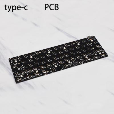 China Custom Mechanical Keyboard PCB Hot Swap Gaming PCB Manufacturer FR-4 1.6mm for sale