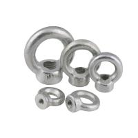 China Carbon steel galvanized DIN582 heavy duty lifting eye nut factory price fasteners for sale