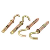 China J Type Ring Hook 4.8 Sleeve Anchor Bolts Zinc Plated Carbon Steel for sale