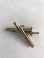 China Chemical anchor bolt yellow zinc plated carbon steel celling anchor 6*40mm for sale