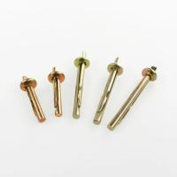 China Zinc Plated Steel Ceiling Anchor Bolt 2pcs M6 M8 for sale