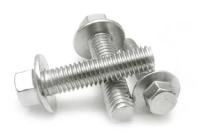 China M10 X 1.25 Hex Head Flange Bolt Yellow Zinc Plated for sale