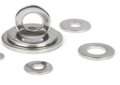 China DIN125 M3-M56 Metal Zinc Plated Flat Washer With Carbon Steel Material for sale