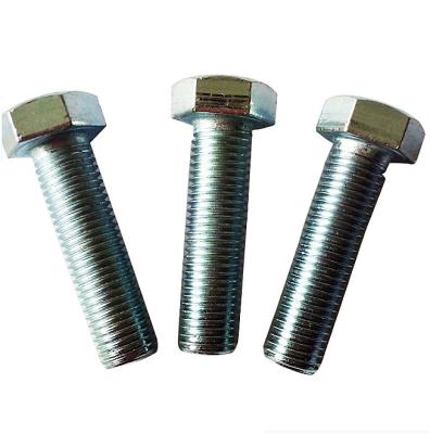 China 4.8 And 8.8 Grade M6 Hex Head Bolts Din933 Steel for sale