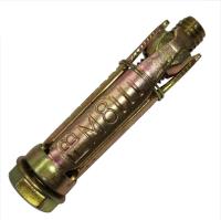 China Fixing Anchor Bolts with three or four pcs Loose Bolt Shield Anchor Yellow Zinc Plated wall fix bolts for sale
