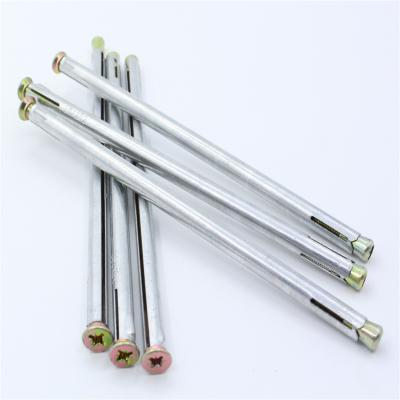 China M8 - M10 Metal Frame Anchor Bolt Zinc Silver Carbon Steel 4.8 for sale