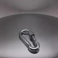 China Carbon / Stainless Steel Simple Snap Hook Carabiner M4 For Rigings for sale