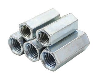 China Zinc Planted Din 6334 M12 M16 Hex Head Nuts Carbon Steel Standard ISO CE for sale