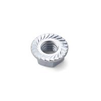 China Customize Carbon Steel Hex Head Flange Nut Standard DIN6923 for sale