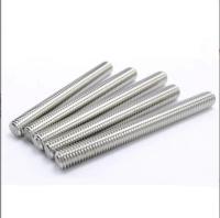 China Din 975 Carbon Steel Thread Rod Fasteners Blue Zinc Plated for sale