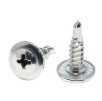 China Self Drilling DIN7504 Cross Recessed Pan Head Screw With Collar for sale