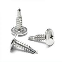 China Self Drilling DIN7504 Cross Recessed Pan Head Screw With Collar for sale