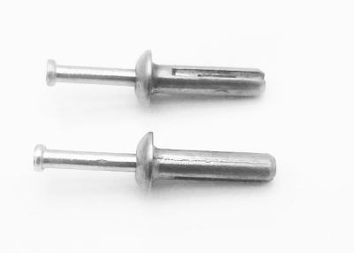 China Metal anchor bolt Hammer drive anchor, white Zinc platec body carbon steel Fasteners for sale