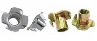 China Grade 4.8 DIN1624 Furniture Zinc Four Jaw Galvanized Nut M10 for sale