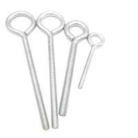 China Carbon Steel Welded Snap Hook Fastener Eye Bolt M6 - M36 for sale