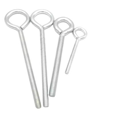 China Carbon Steel Welded Snap Hook Fastener Eye Bolt M6 - M36 for sale