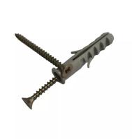 China Nylon Sing Wing Anchor With Head Screw Wall Plug Anchor+Wedge Anchor Bolt for sale