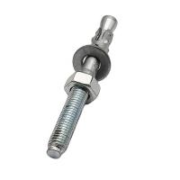 China Custom Wedge Steel Zinc Plated Wall Anchor Bolts M6-M24 for sale