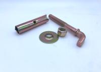 China Expansion Sleeve Anchor Half Threaded Open Shield Hooks For Water Heaters Yellow Zinc Color for sale