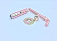 China Expansion Sleeve Anchor Half Threaded Open Shield Hooks For Water Heaters Yellow Zinc Color for sale