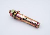 China Hex Head Galvanized Sleeve Anchor Bolts ,Antiskid Shark  Fin Type Heavy Duty Sleeve Anchors for sale