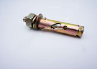 China 4.8 Grade Hex Nut Expansion Anchor Bolt Antiskid Shark Fin Bolt BSW Standard for sale
